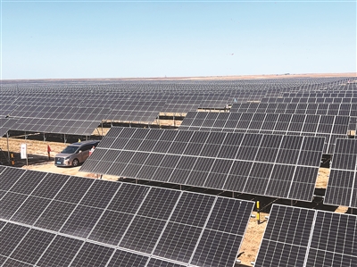 China's largest standalone coal subsidence PV base connected to grid